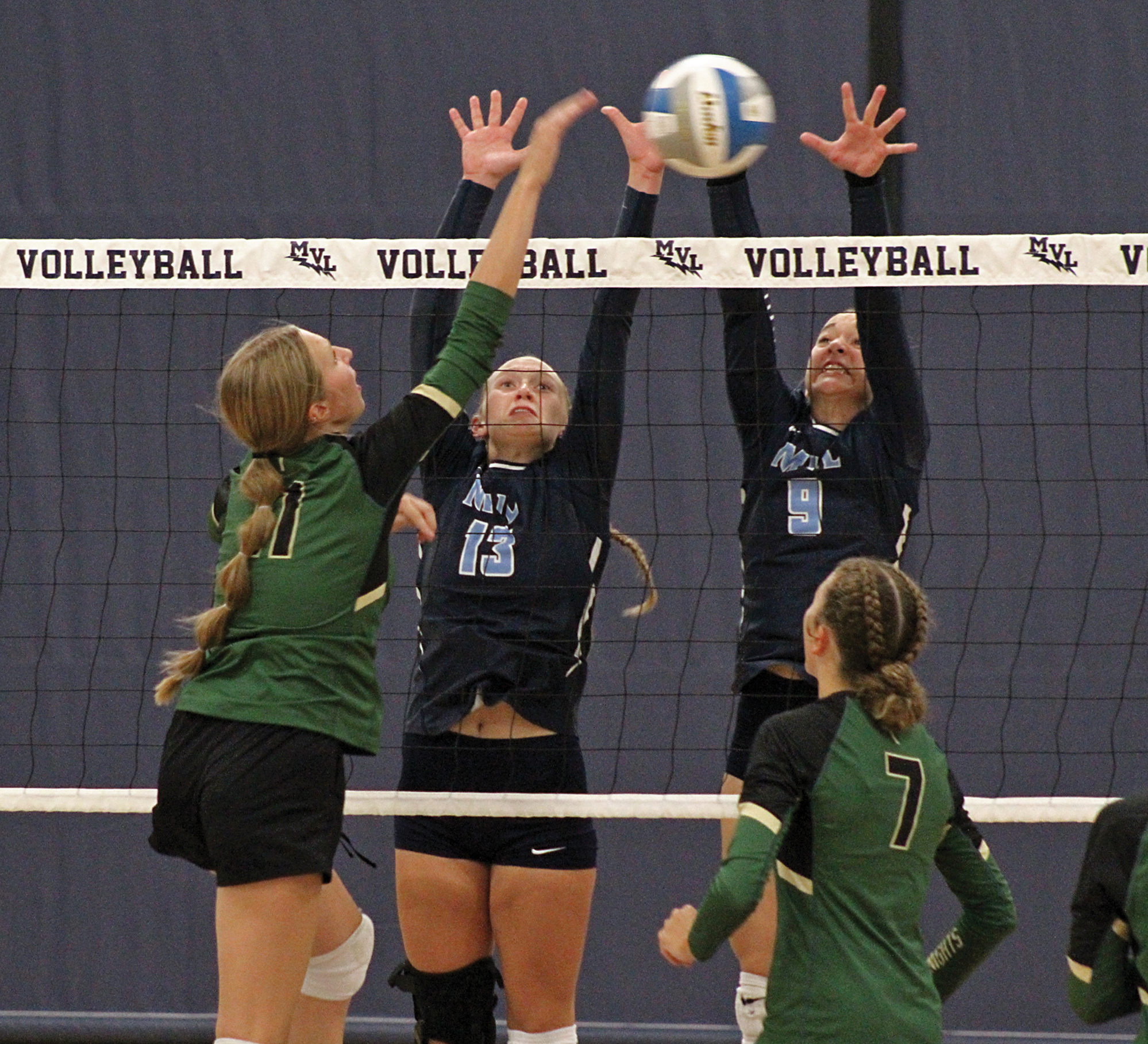 Chargers swept by Knights in 1st varsity event at new fieldhouse | News ...